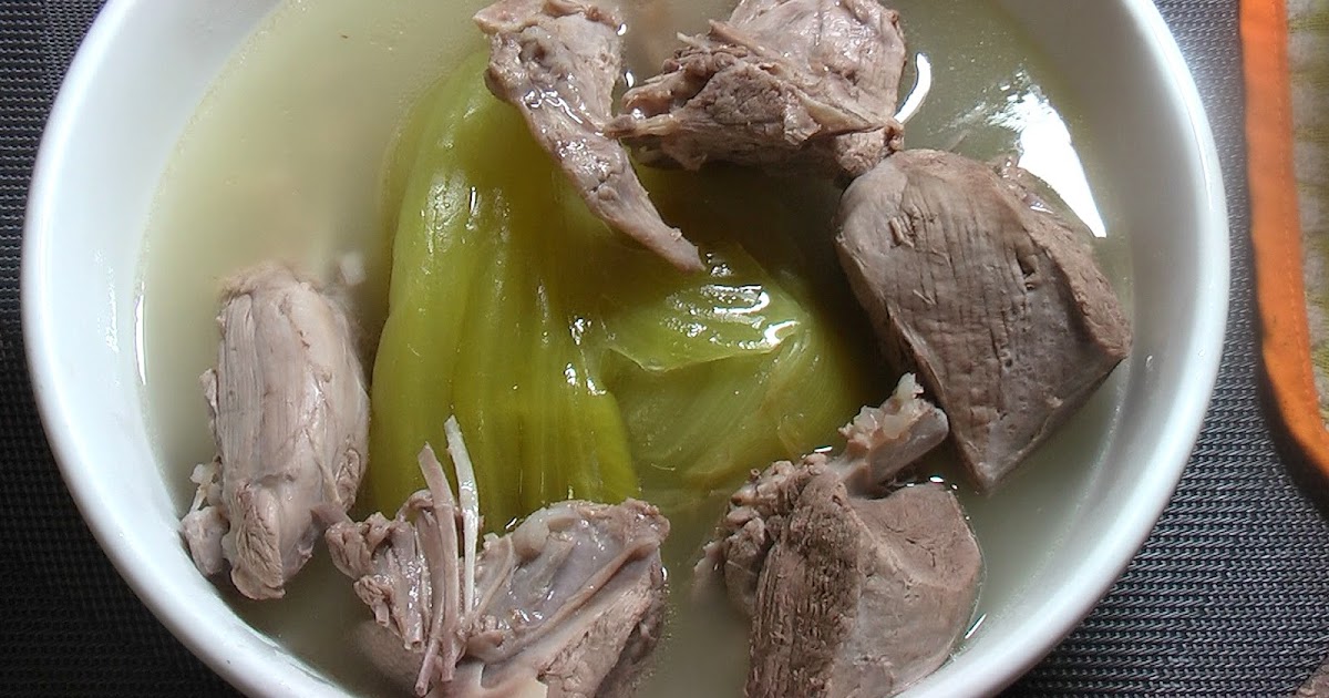 Soup of d Day 1: Itek Tim..Kiam Chye Ark 咸菜鸭汤 ( duck soup) - Paula ...