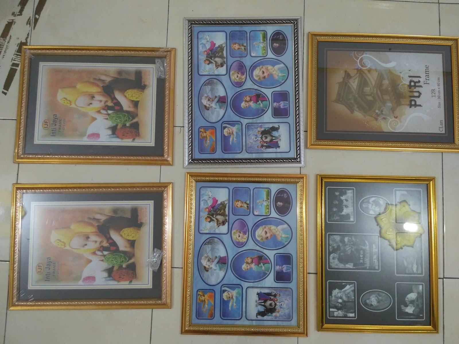 Daftar Harga Frame / Bingkai Foto dan Kaligrafi