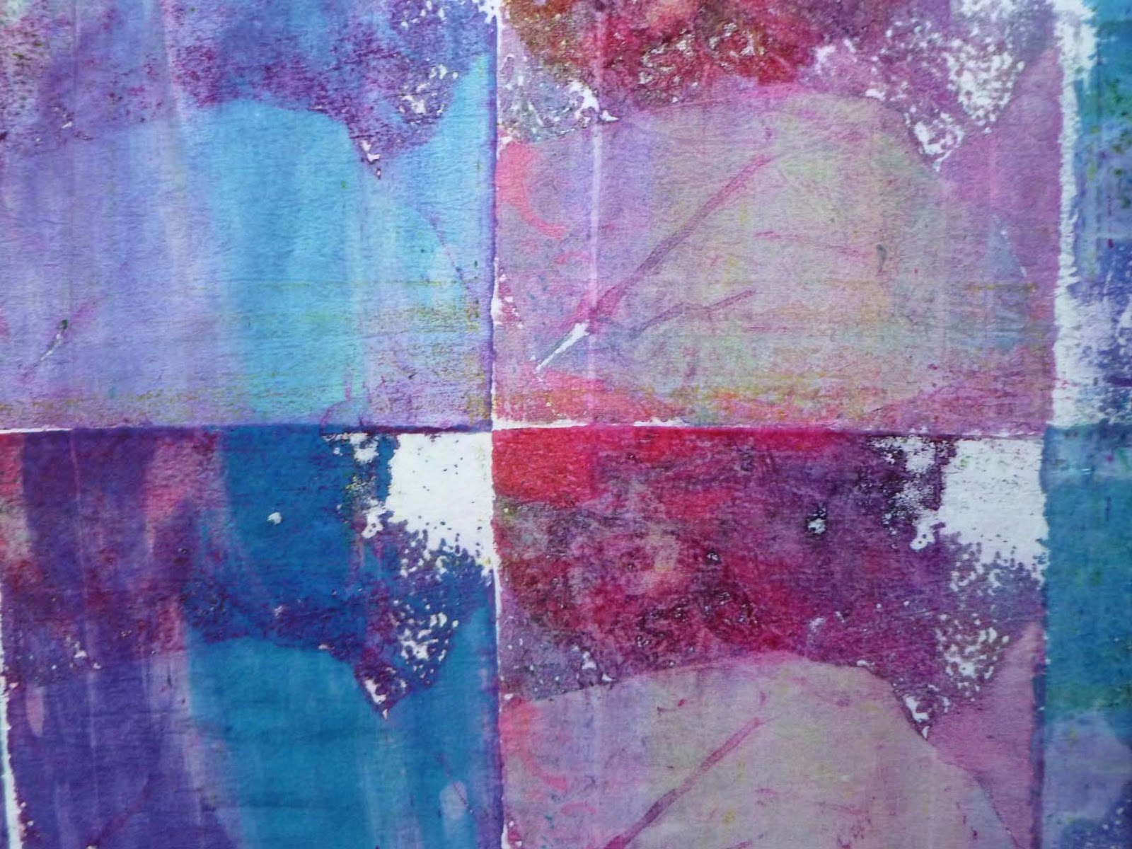 sew sew art: Deconstructed screen printing