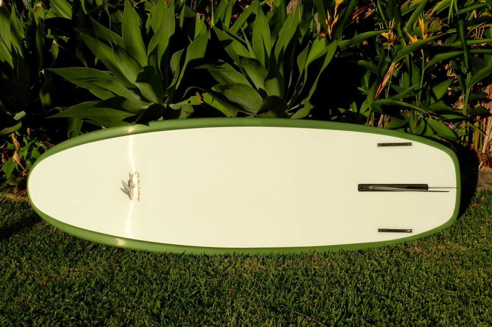 SurfboardsByGrantNewby: 5ft 10" Greenough inspired edge board