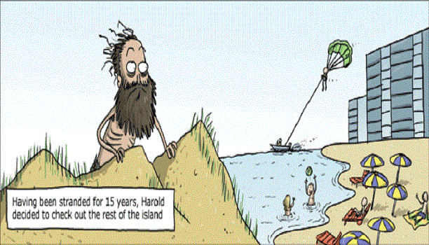 Oh, No! Mama's Off Her Meds, Again.: The Castaway