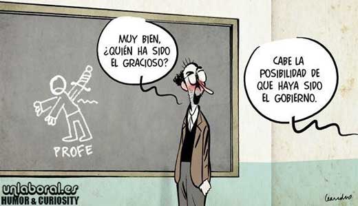 Cajón de sastre: Broma al profe