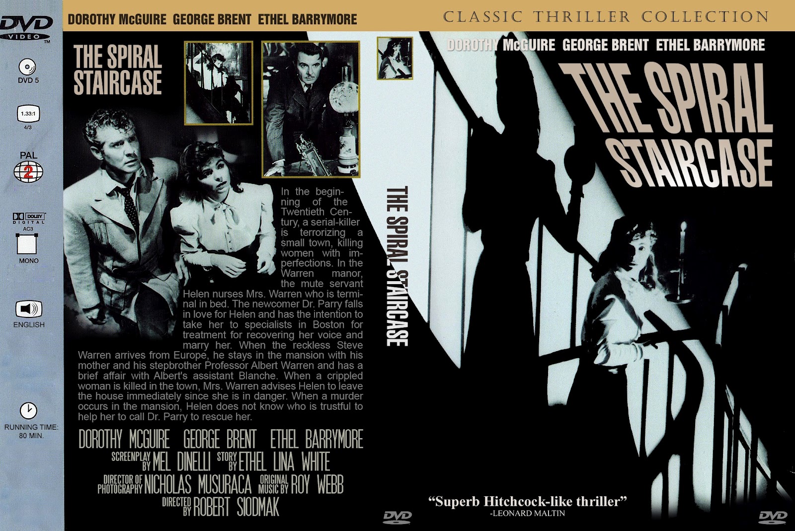 COVERS: The Spiral Staircase