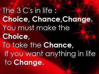 Inspirational Quotes: 3 C's in Life