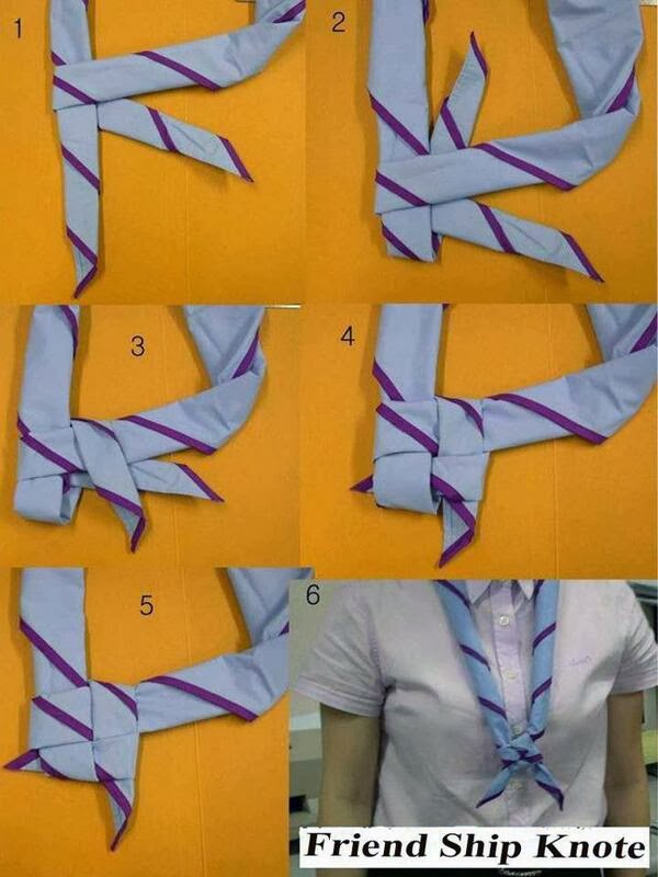 Rizka's blog: Simpul Persahabatan Pada Scarf