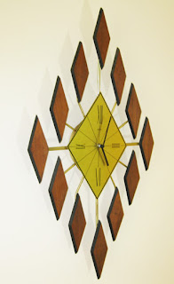 Gotcha Modern!: Mint 1960s Danish Modern Wall Clock
