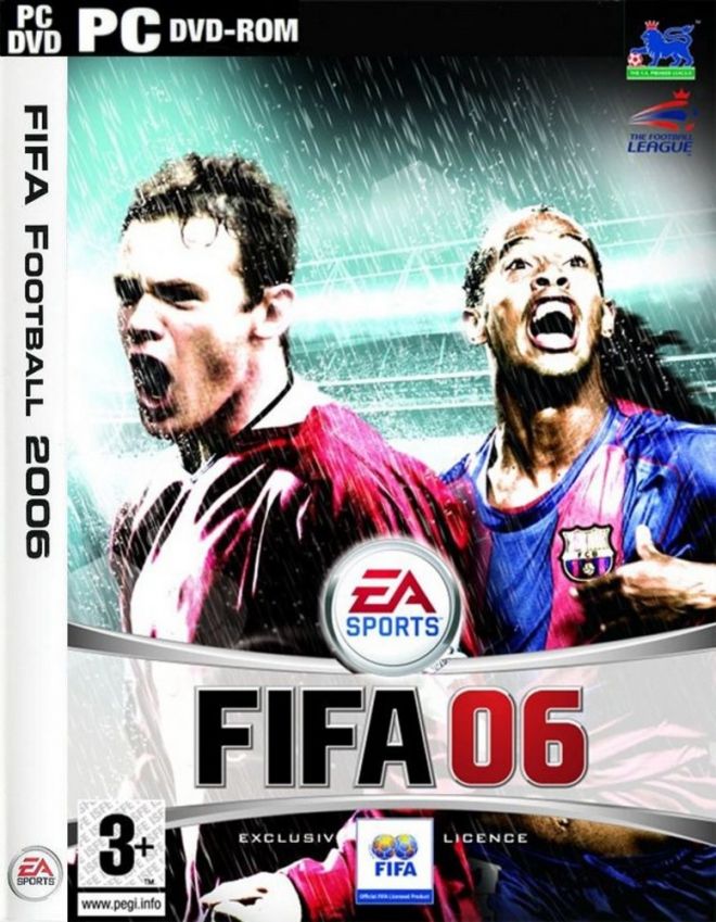 capa do jogo FIFA 06 - Arte no Papel Online