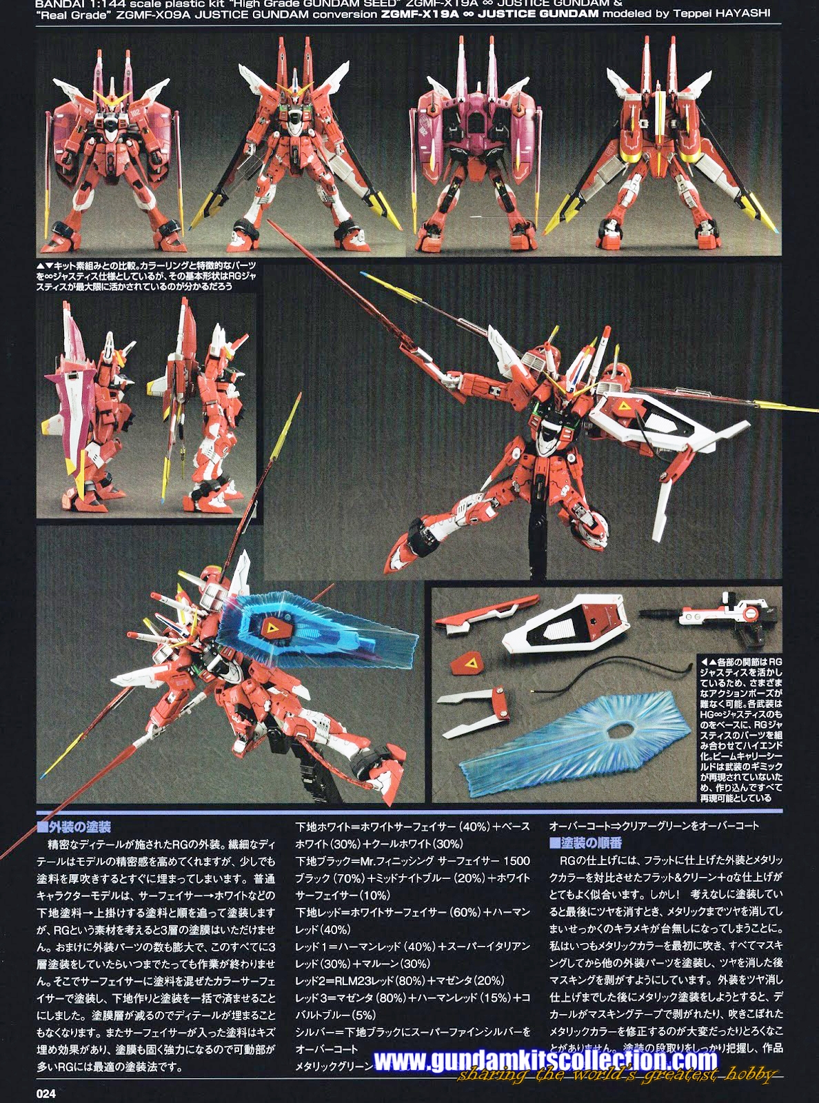 Custom Build: RG 1/144 Infinite Justice Gundam