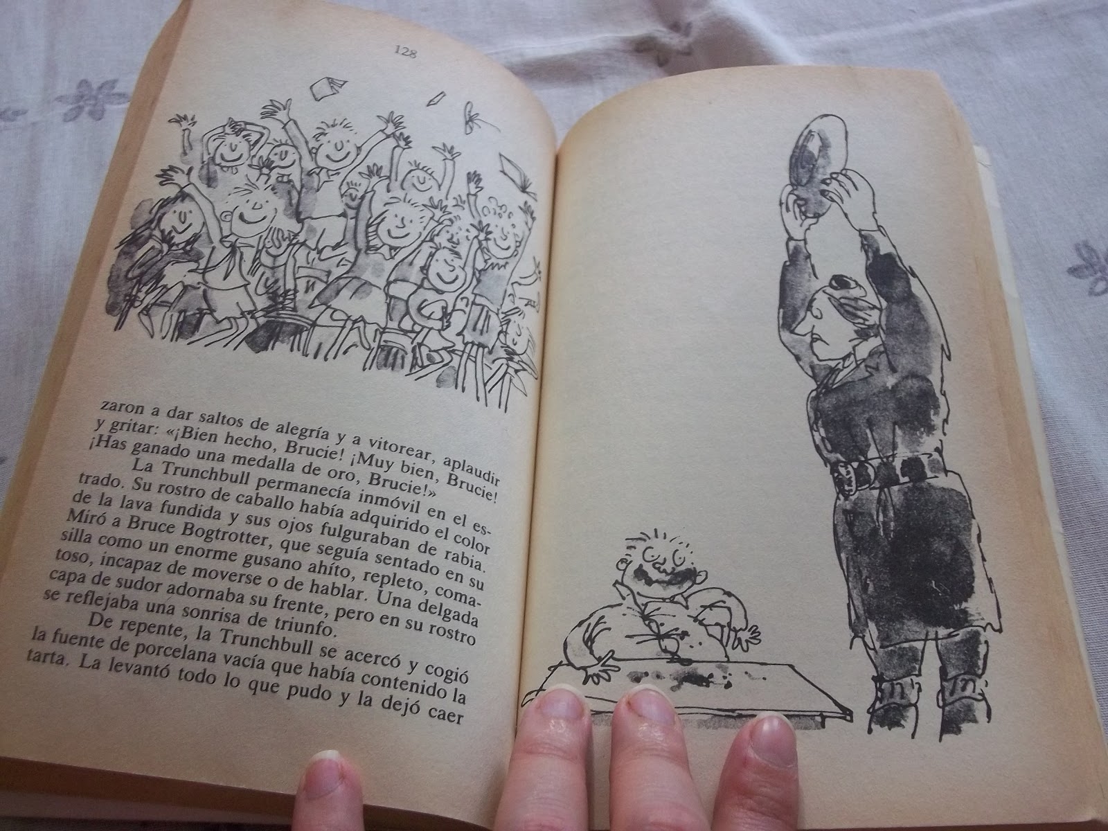 Torta de chocolate ¨Bruce Bogtrotter¨/ 25 años de ¨Matilda¨, de Roald Dahl