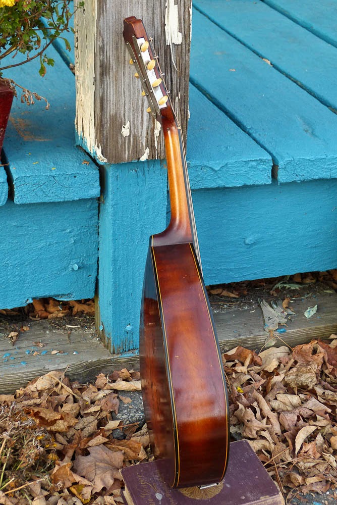 c.1920 Oscar Schmidt Fancy Flatback Mandolin