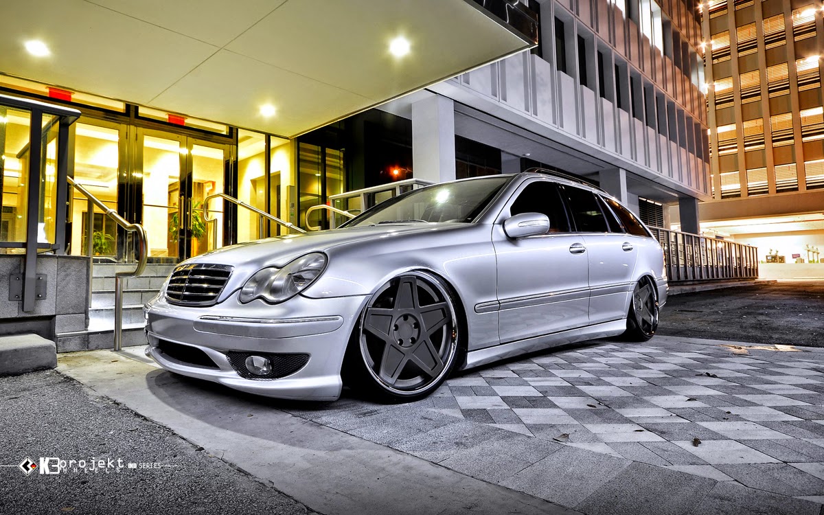Mercedes-Benz S203 Wagon on K3Projekt 5SG Wheels | BENZTUNING