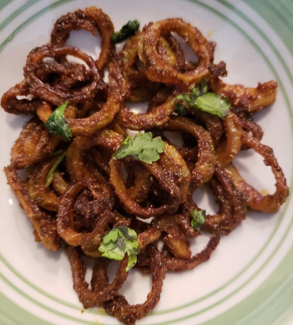 Kakarakaya Fry/Bitter Gourd Fry