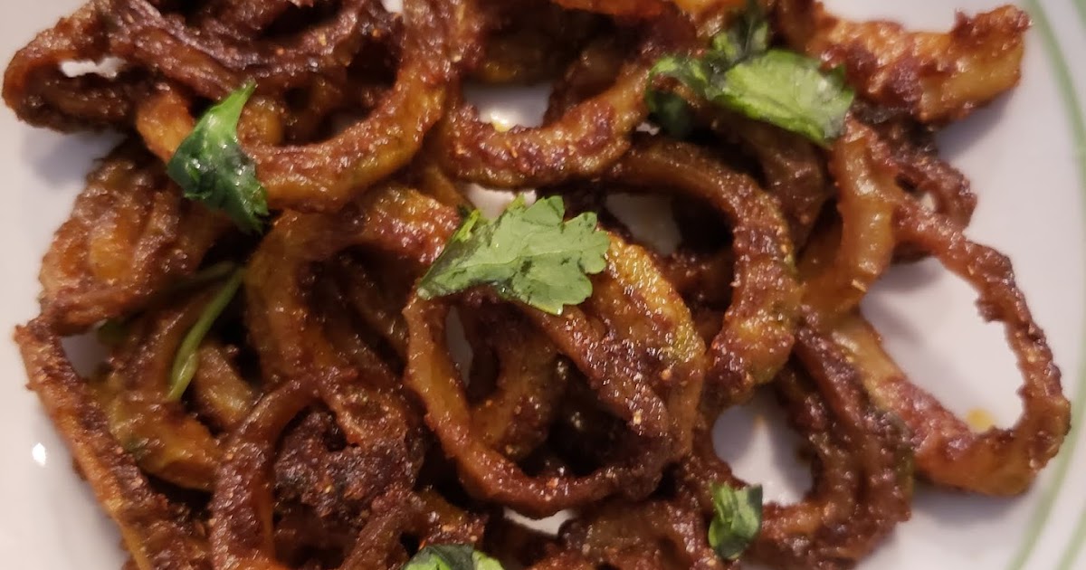 Kakarakaya Fry/Bitter Gourd Fry