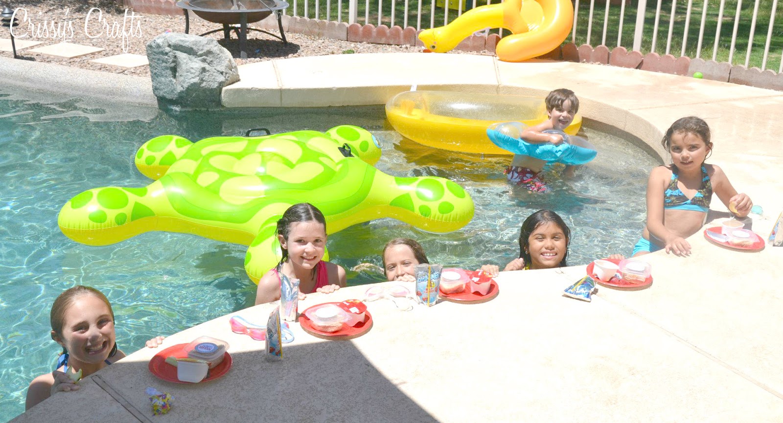 Crissy's Crafts: School's Out SPLISH SPLASH Pool Party