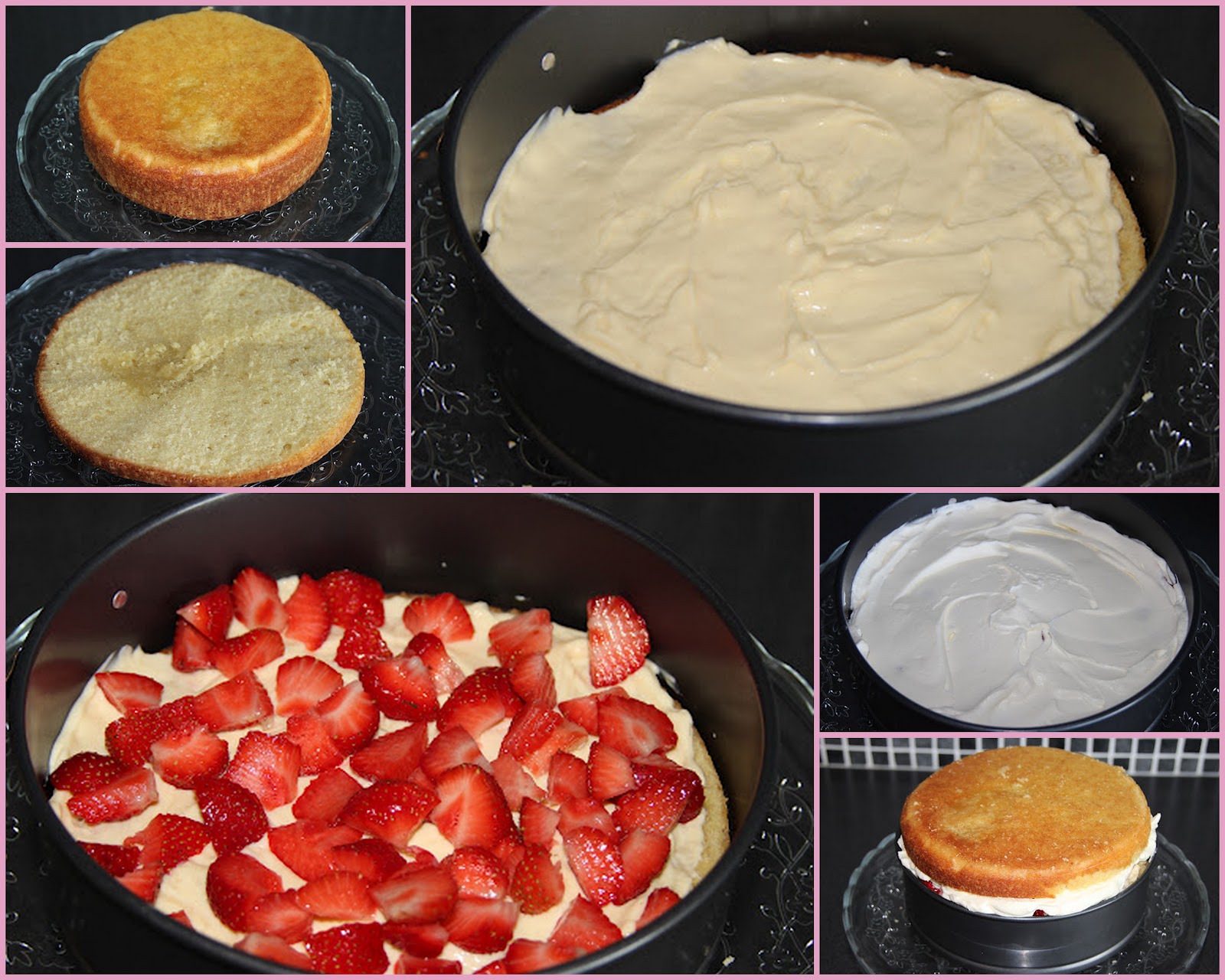 Anettes Kaker: Vaniljekake med smilkrem