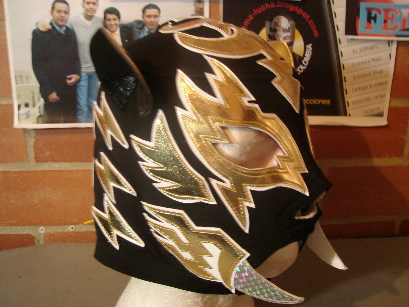 Máscara de PUMA KING fabricada por EL DORADO & XTREME LUCHA COLOMBIA ...