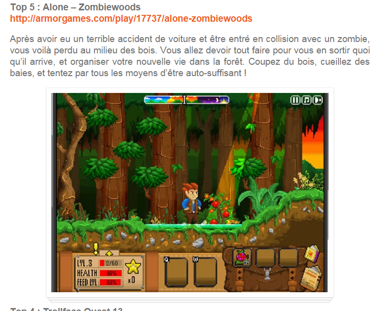 Le blog des jeux vidéo : Jeux flash : découvrez le top 5 de la semaine