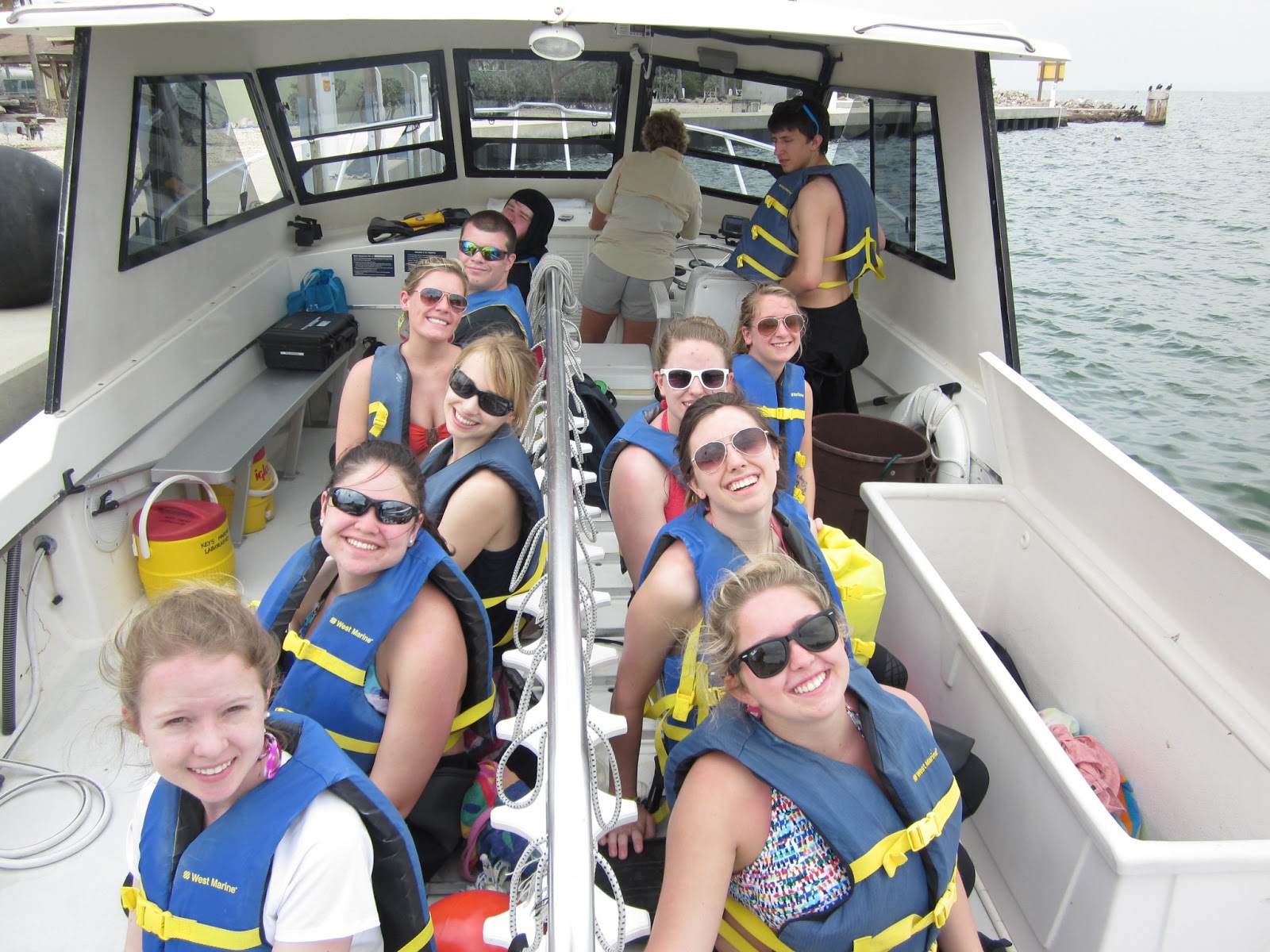 Keys Marine Laboratory Blog: Randolph-Macoun College Marine Biology Class
