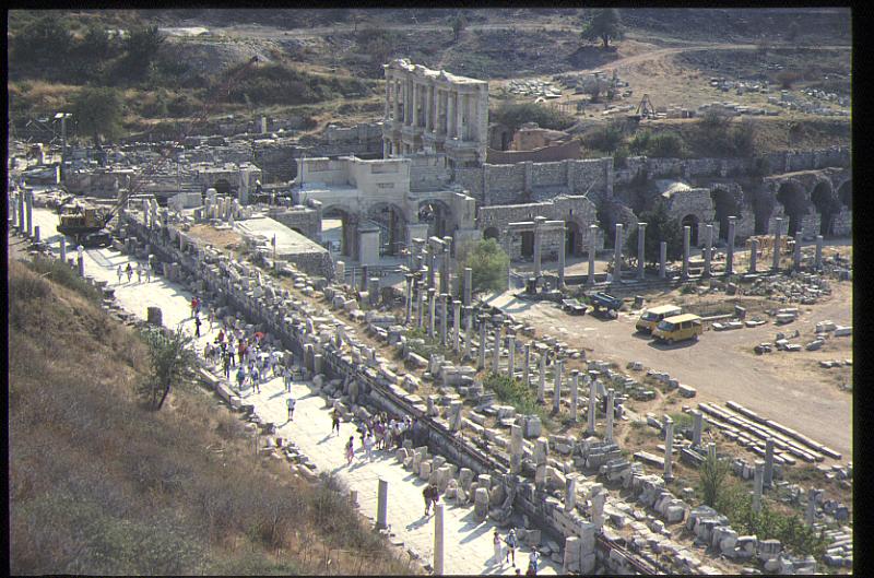 hellenic period: Photo from ancient Ephesus and from museum