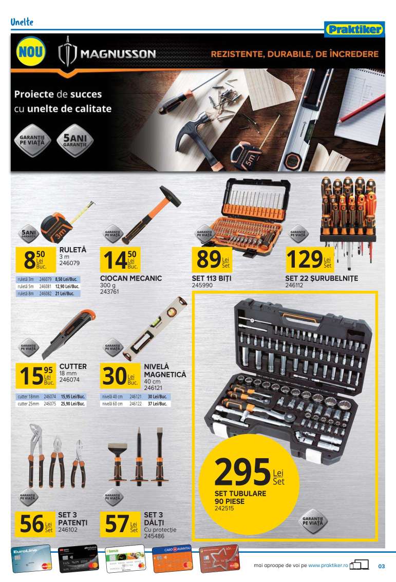 CATALOG PRAKTIKER noiembrie 2018. Brosura cu promotii si reduceri ...