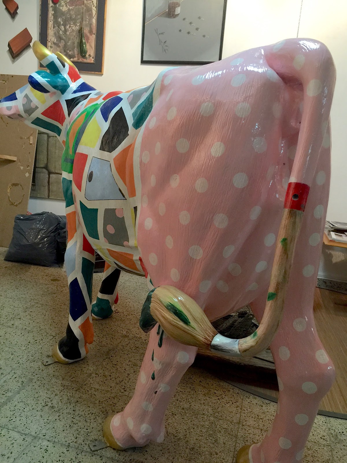 Do gran ó pan: Popi, más que una vaca: del taller de Leandro a Paz Nóvoa