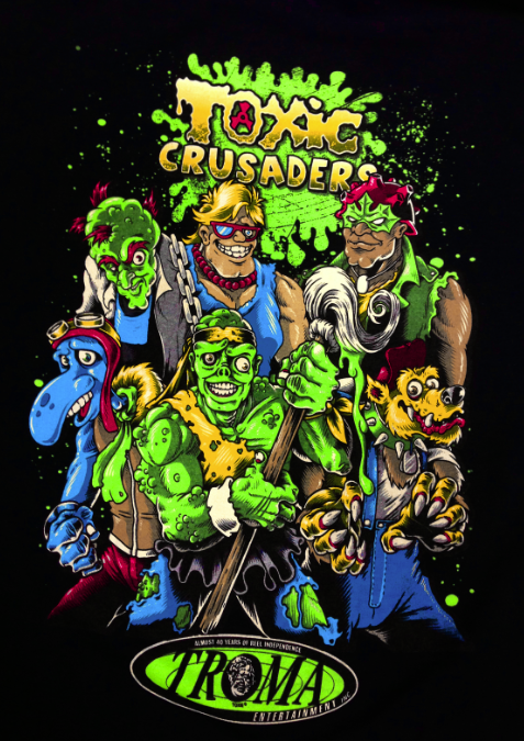 Toxic Crusaders | Horror movie art, Retro cartoons, Star wars episodes