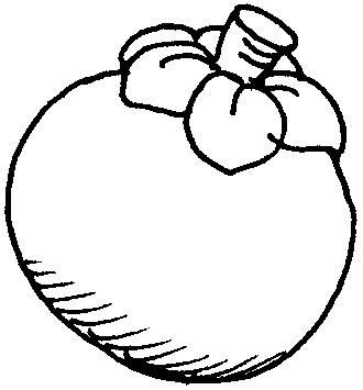 Sekitar Kawasan Sekolah: Gambar outline_Buah Sayur