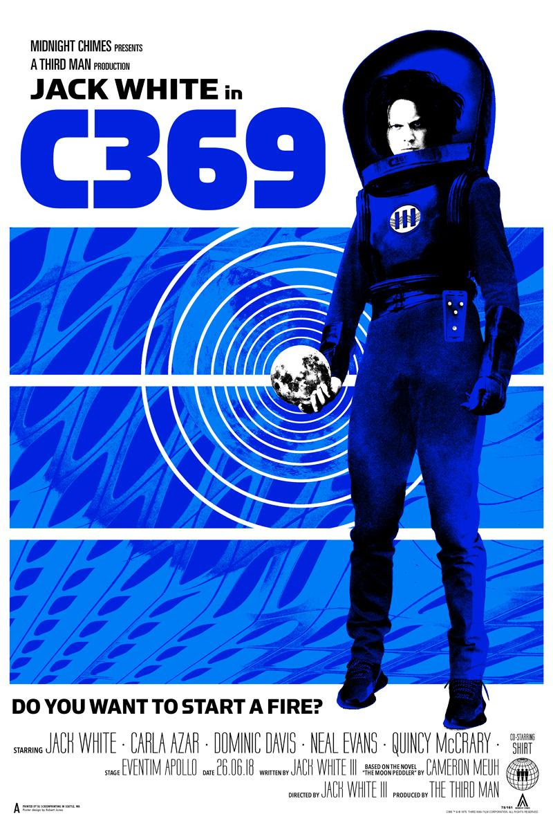 INSIDE THE ROCK POSTER FRAME BLOG: Rob Jones Jack White London Posters ...