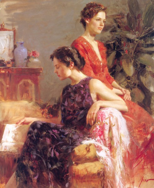 Reading and Art: Pino Daeni