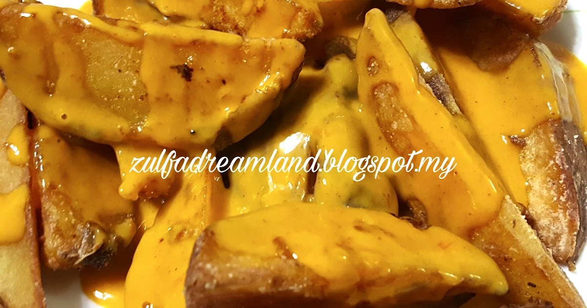 ZULFAZA LOVES COOKING: Cheesy wedges