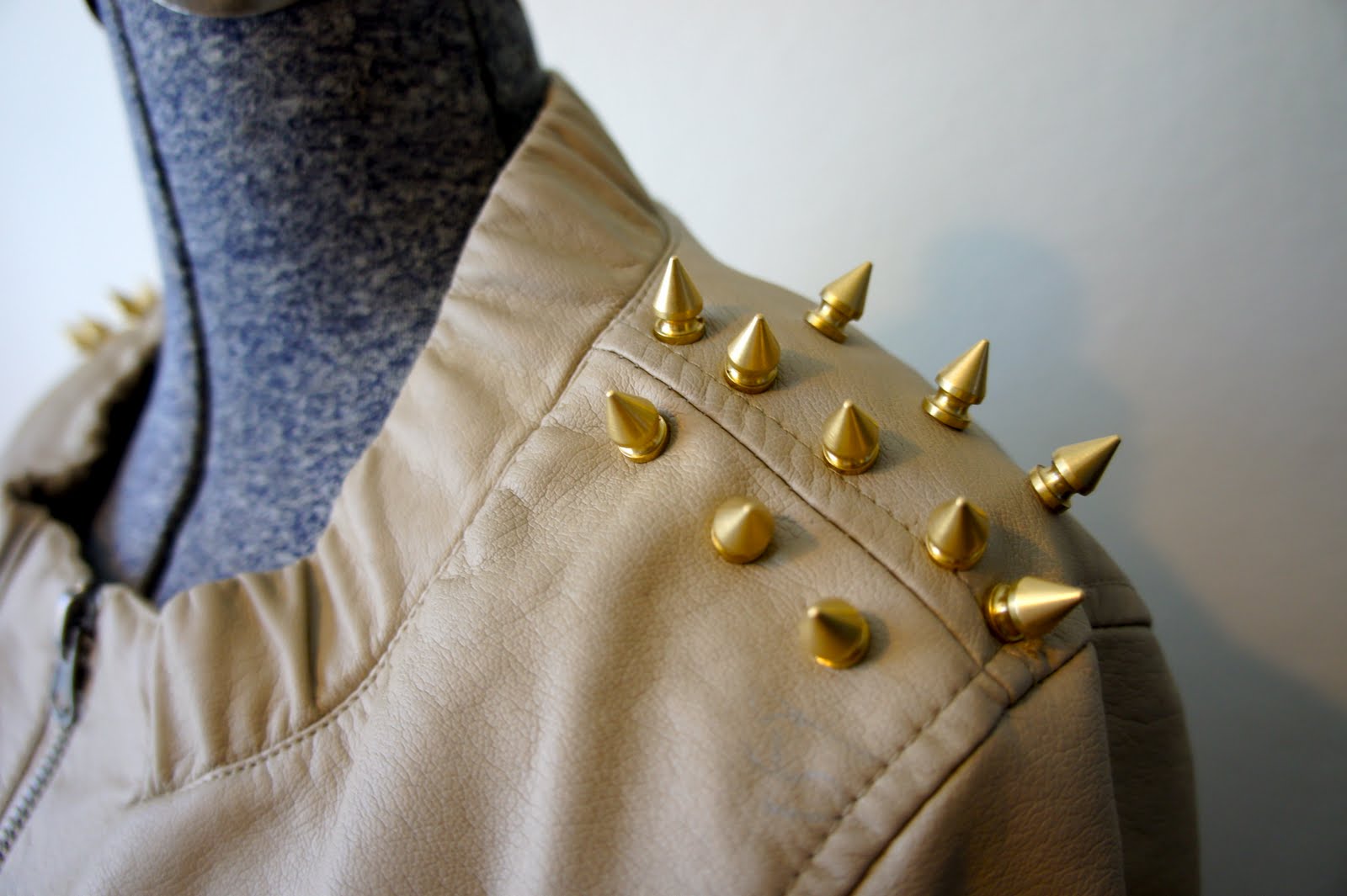 INKED and SEWN: DIY : Spiked Jacket