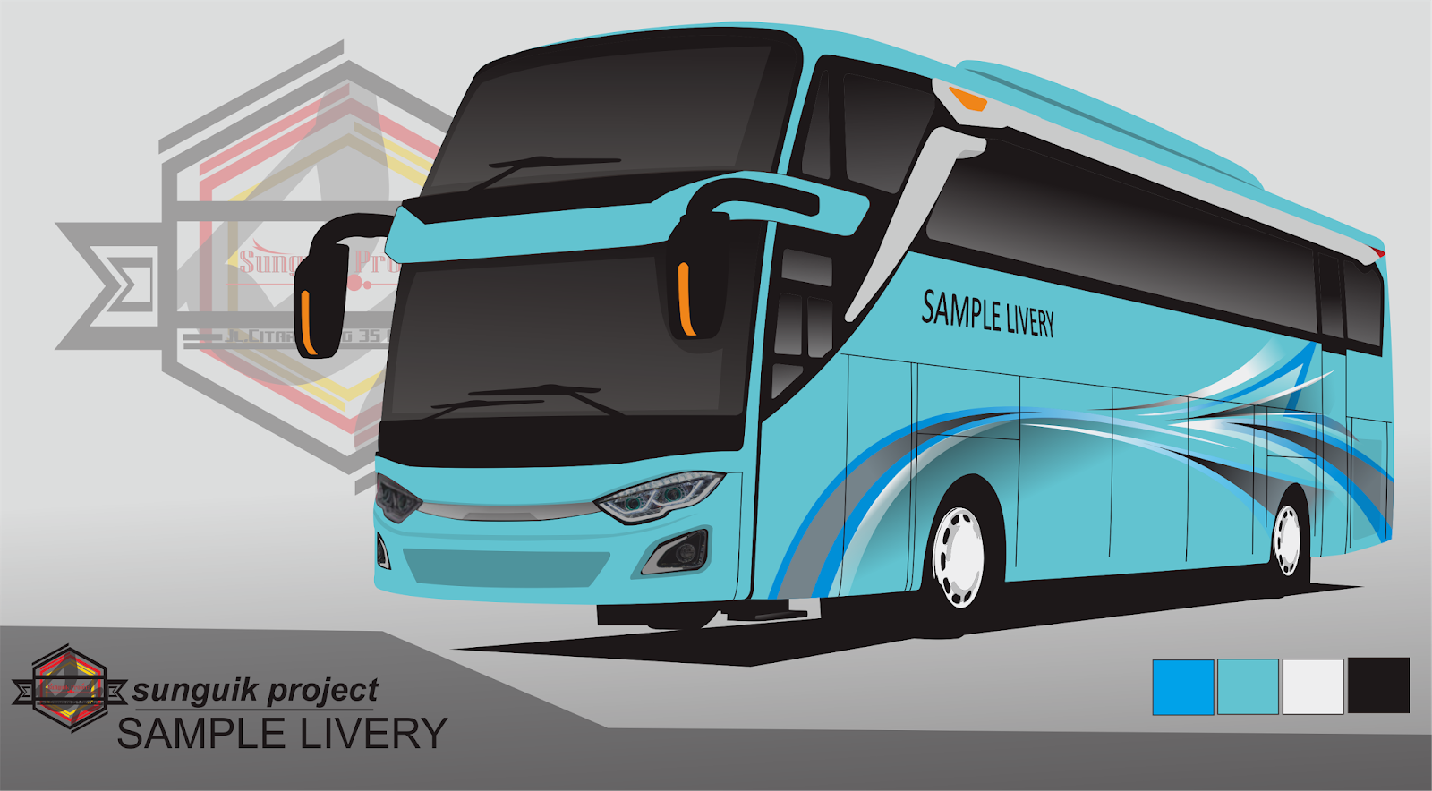 Design Livery Bus_Sunguik Project