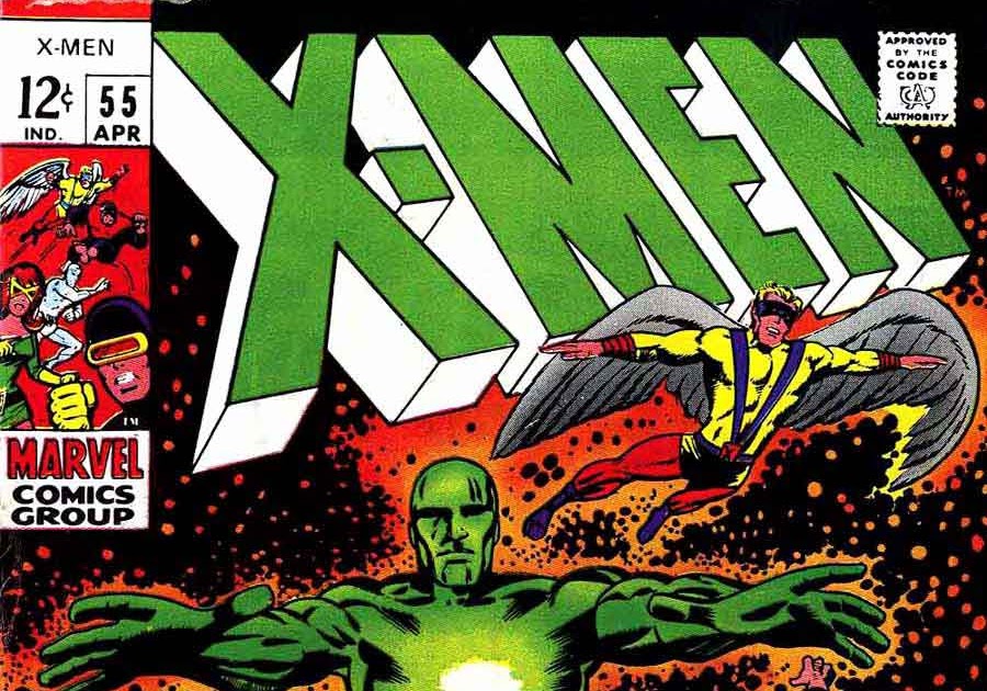 X-men #55 - Barry Windsor Smith cover - Pencil Ink