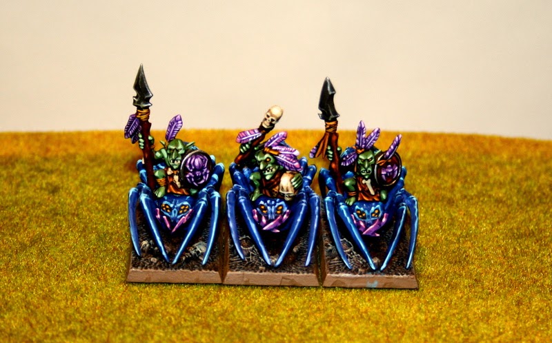 The Art of War: Spider Riders and Gigantic Spider WIP