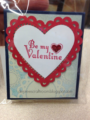 Desiree's Craftroom: Valentine Stand Up Post It Note
