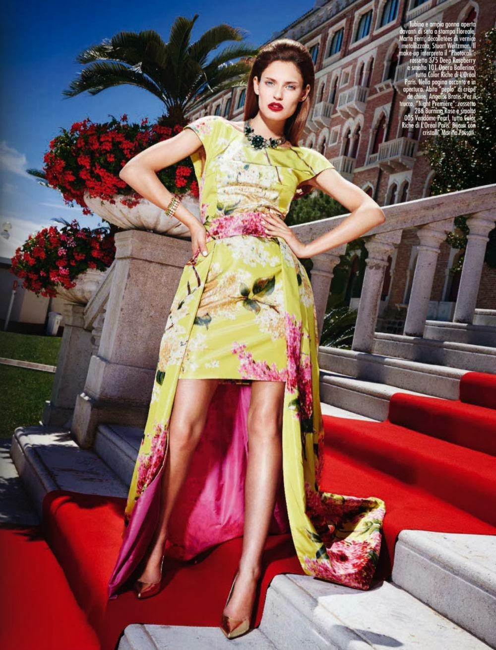 WikiGIRLS: Bianca Balti for Vogue Italia September 2013