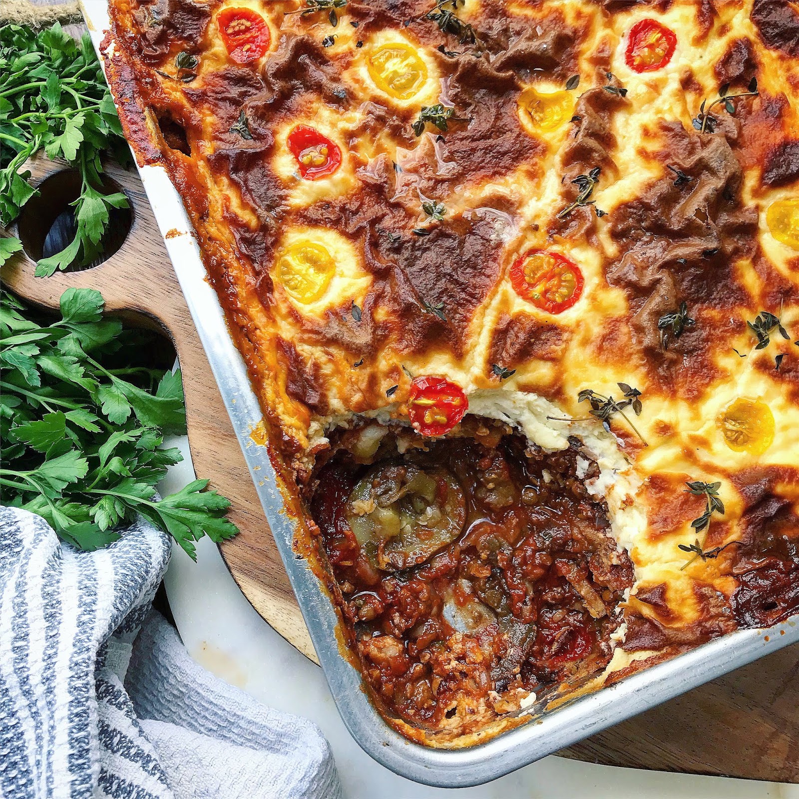 Vegetarian Musakka (Moussaka)