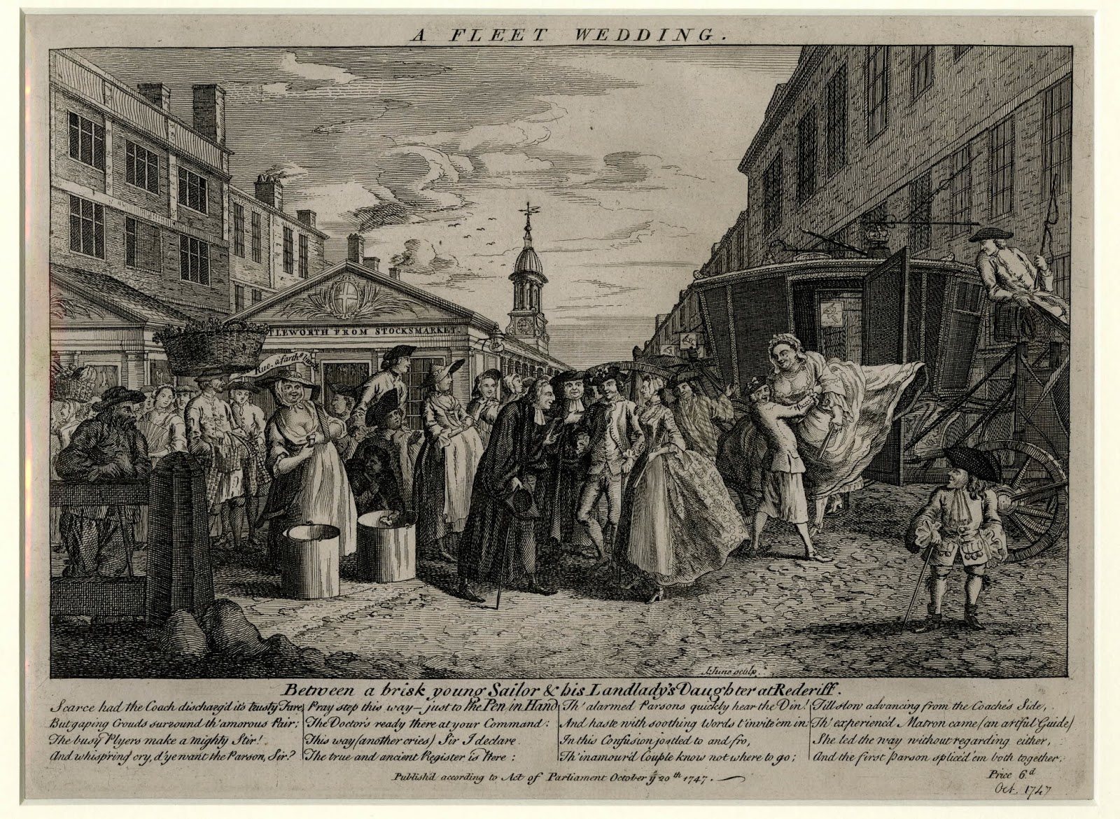 British Tars, 1740-1790: A Fleet Wedding, 1747