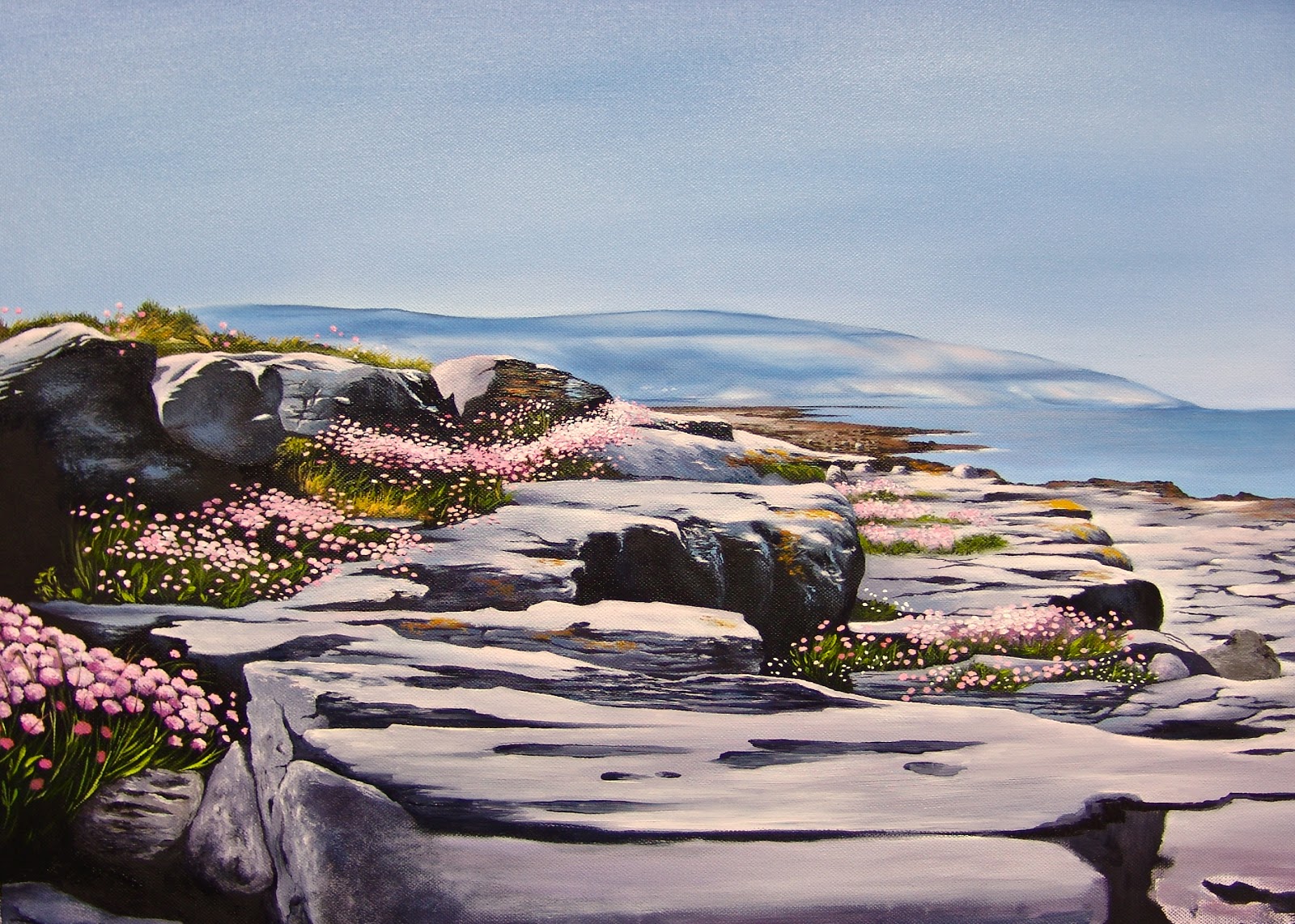 Patricia Kavanagh Visual Artist: Burren in Bloom