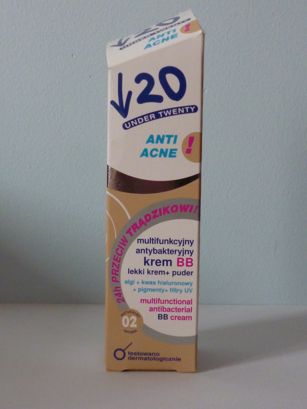 Under Twenty, Anti Acne, Multifunkcyjny antybakteryjny krem BB - lekki ...