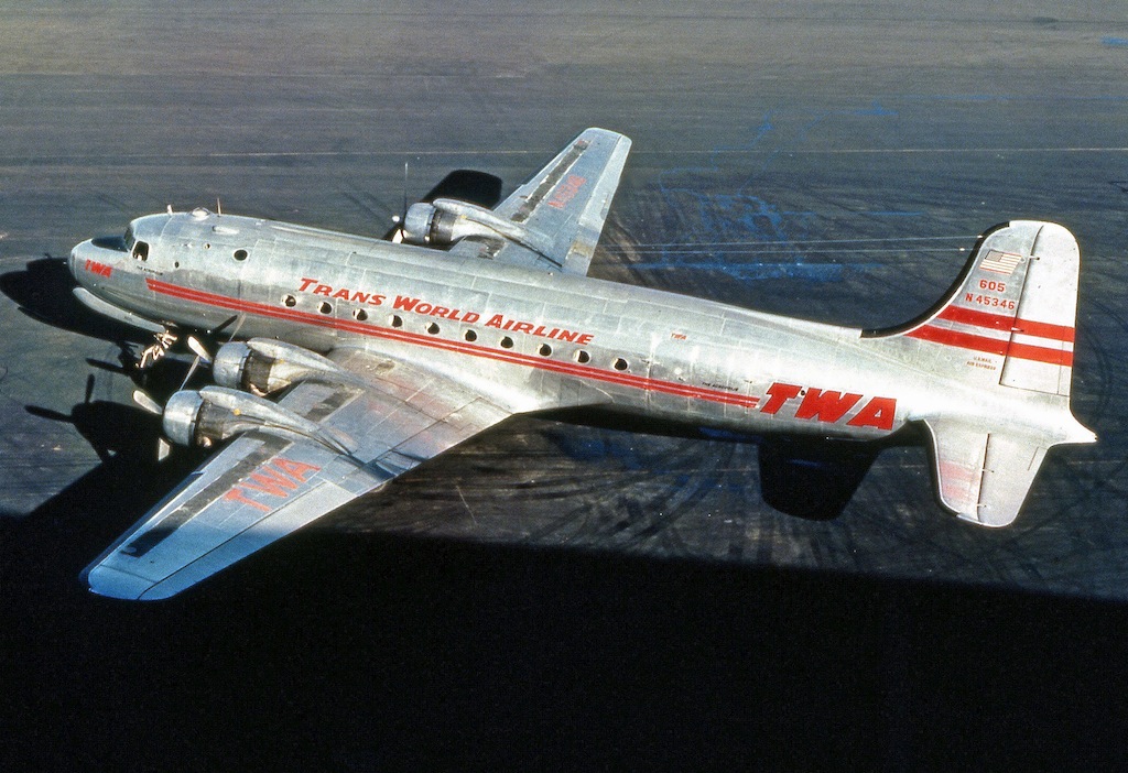 JACK FRYE - Aviation Pioneer: TWA Red Stripes & Jack Frye