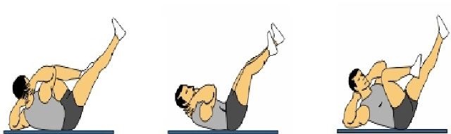 Most Effective Abdominal Exercises: Air Bike Crunches (Most Effective!)