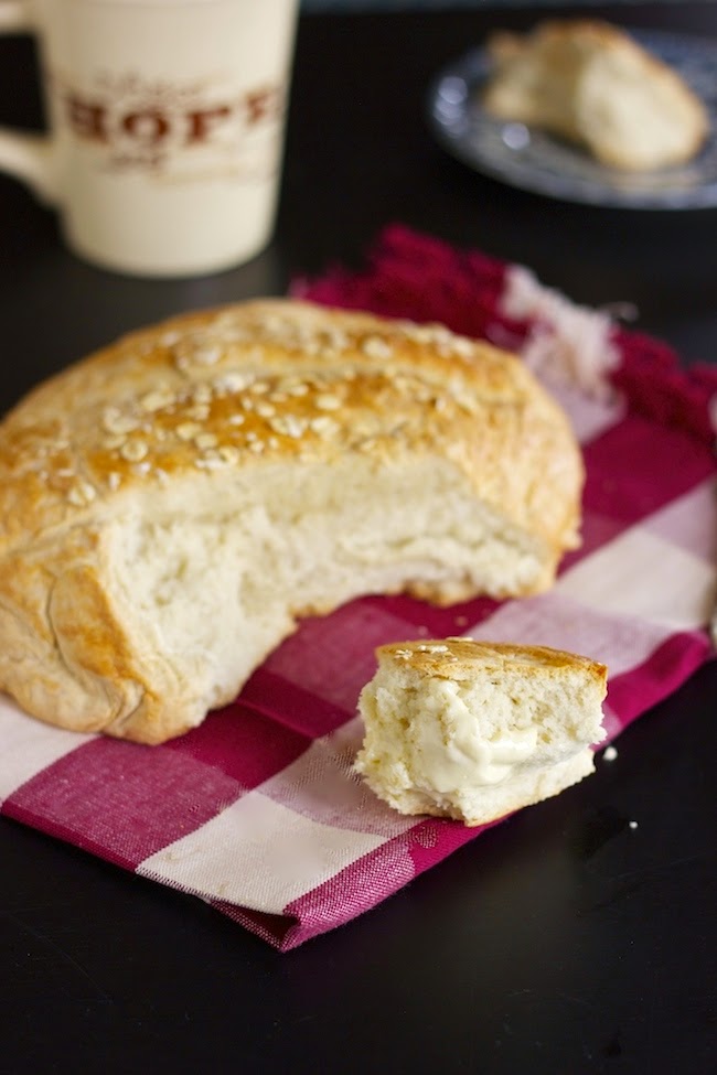 Blessings From My Kitchen: The breadmaker's rustic loaf