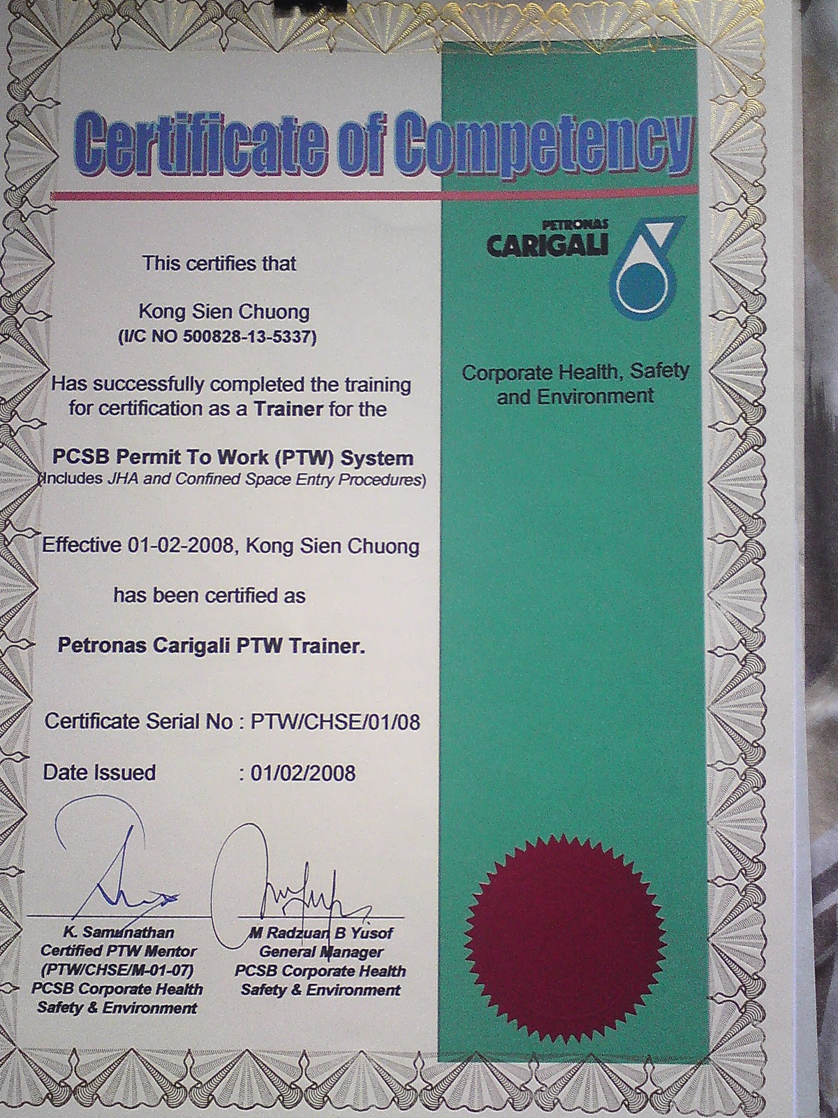 OSH Awareness: September 2011