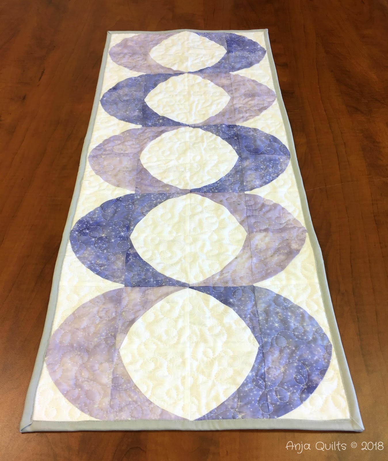 Anja Quilts: TGIFF - QCR Table Runner