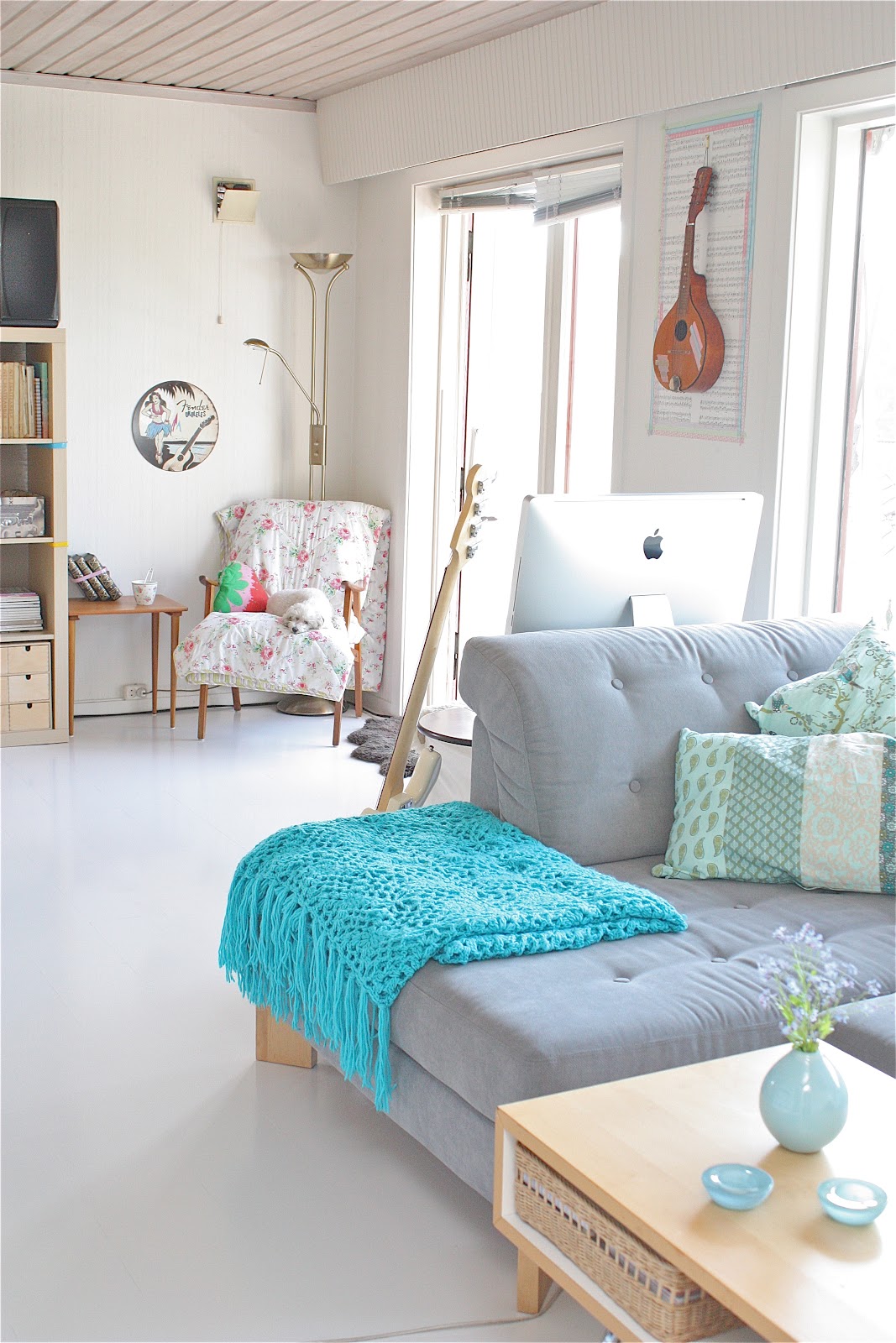 NydeligFlott: Endelig hvitt gulv!!!