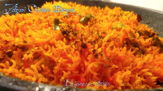 Effervescence: Zafrani Chicken Biryani