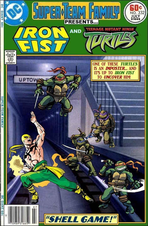 Super-Team Family: The Lost Issues!: Iron Fist and Teenage Mutant Ninja ...