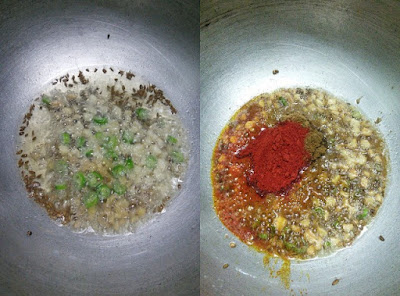 Green Moong dal masala