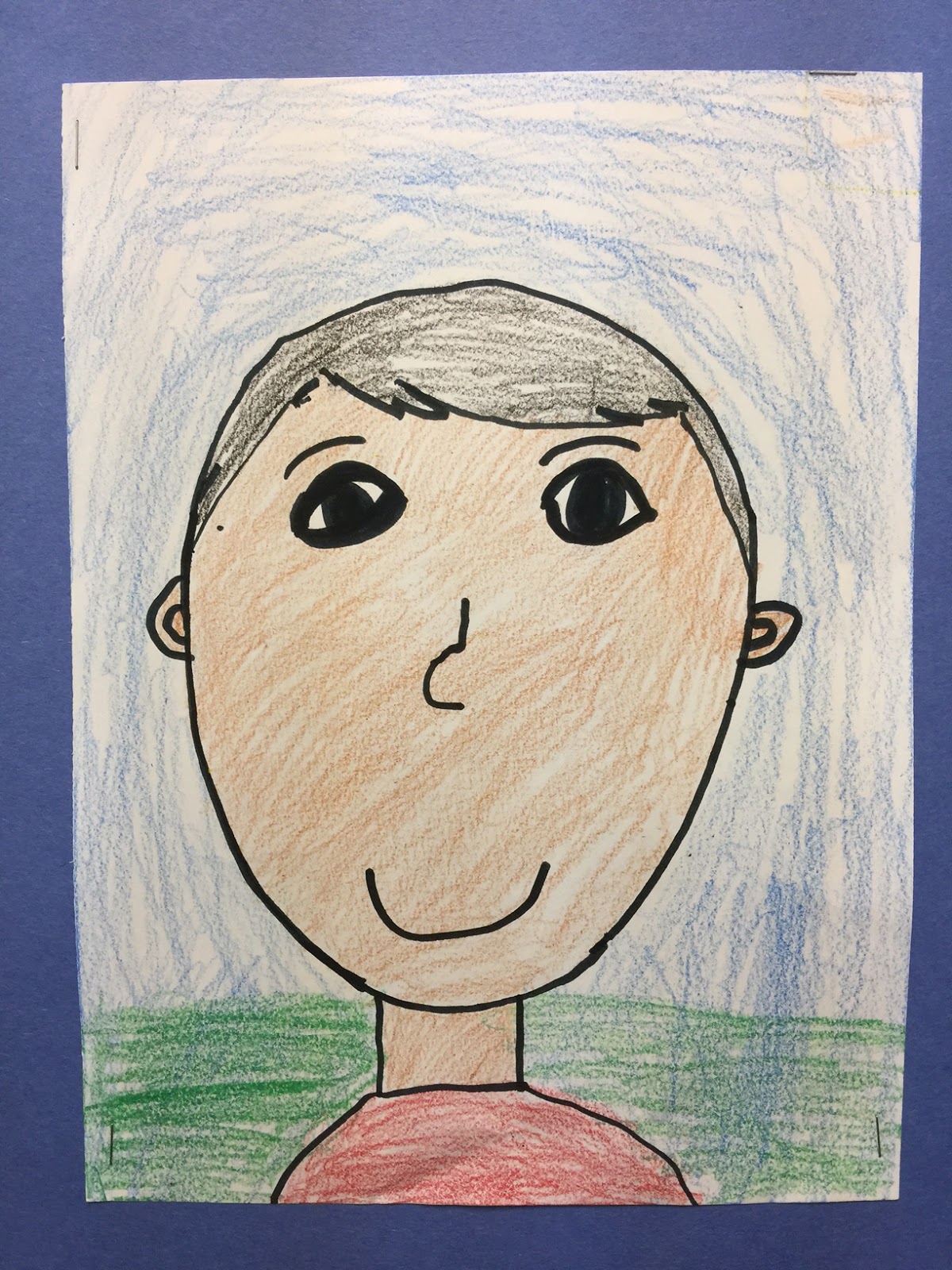 Salem Hyde Artroom : First and Second Grade Self-Portraits